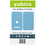 YubiStyle Cover - Blue - A / C NFC